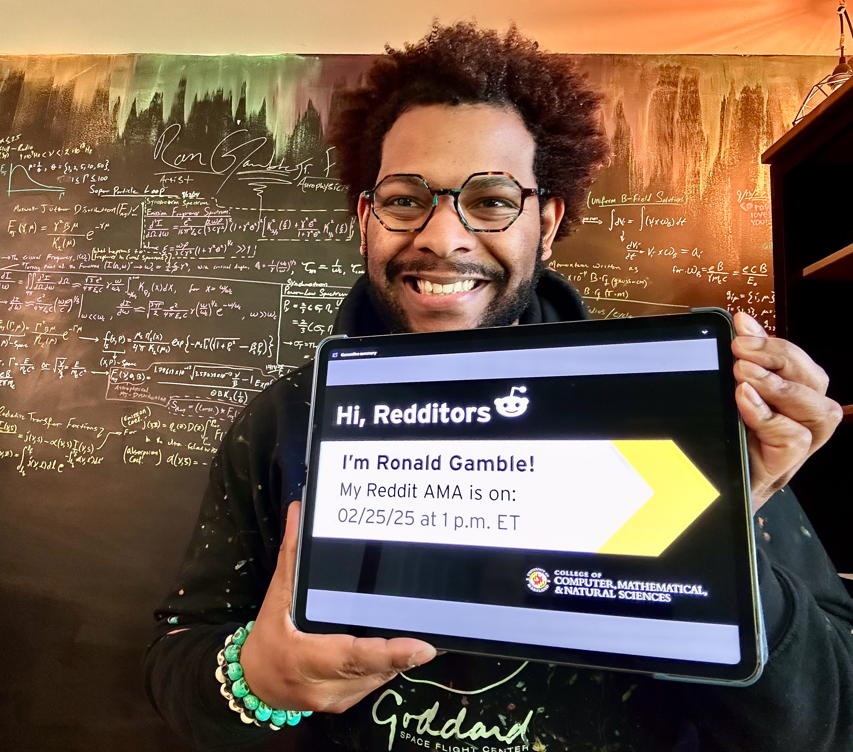 Astronomy Visiting Assistant Research Scientist Ronald Gamble Answers Questions About Black ...