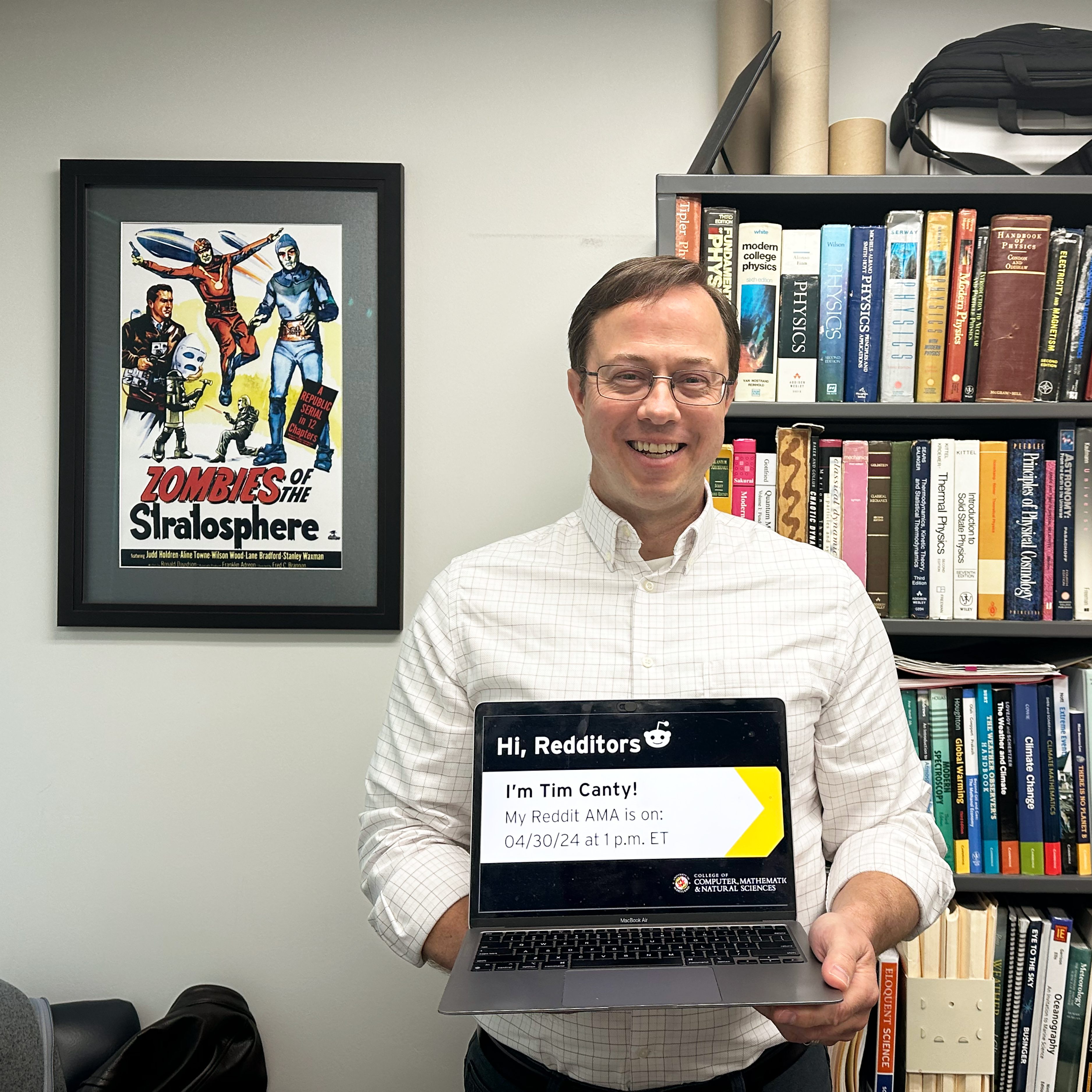 Atmospheric and Oceanic Science Associate Professor Tim Canty Answers Questions About Climate ...